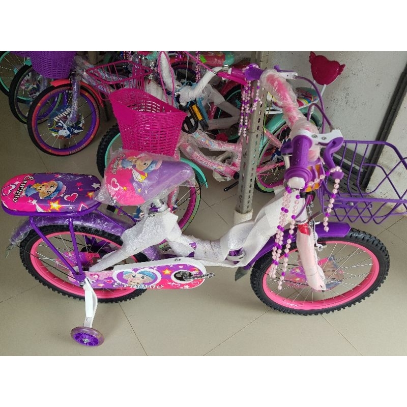 Jual Sepeda Anak Sepeda Lipat 18 inch ERMINIO ( UNGU ) | Shopee Indonesia