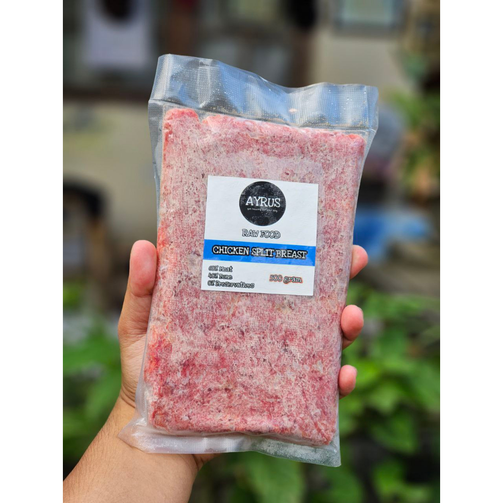 Jual AYRUS DOG FOOD - RAW - 500 Gram Chicken Split Breast / PUNGGUNG ...