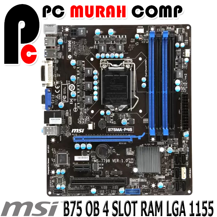 Jual Motherboard SOKET B75 LGA 1155 | Shopee Indonesia