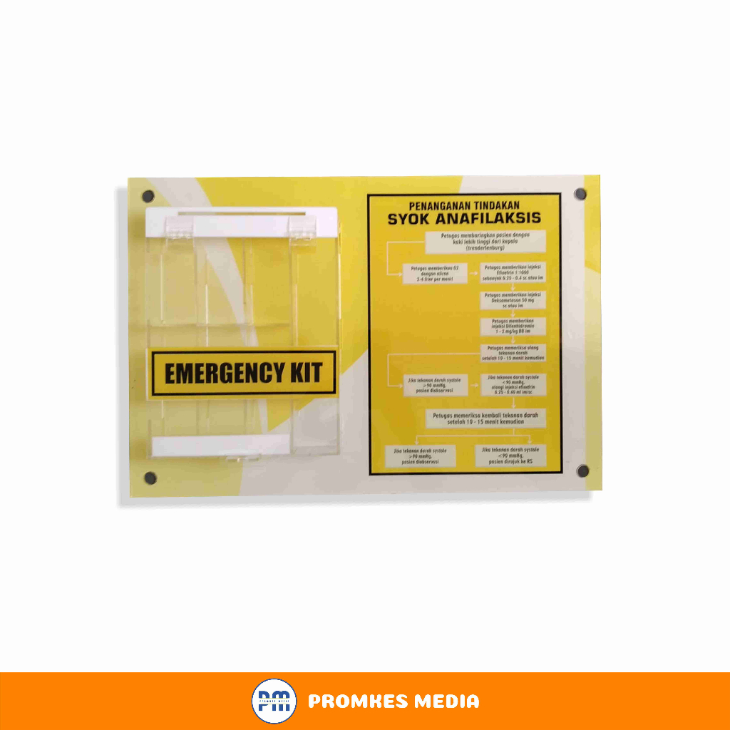 Jual Emergency, Emergency Kit, Kotak Emergency Kit, Kotak Akrilik ...