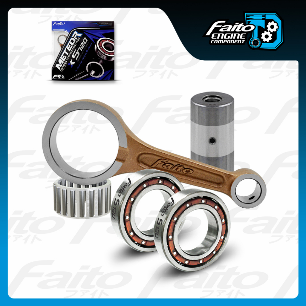 Jual FAITO Stang Seher Conrod Set Sonic 150 + Bearing Kruk As Sonic ...
