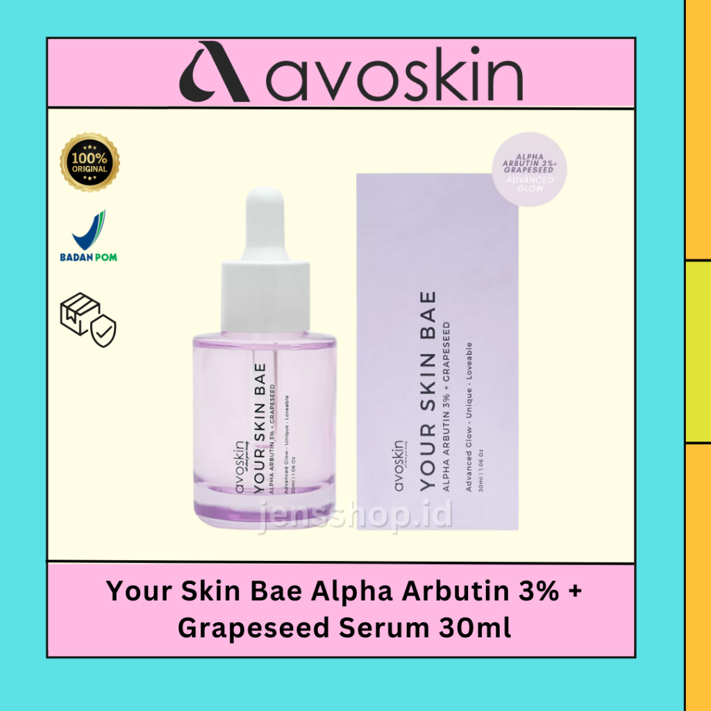Jual Avoskin Your Skin Bae Alpha Arbutin Serum 30ml | Shopee Indonesia