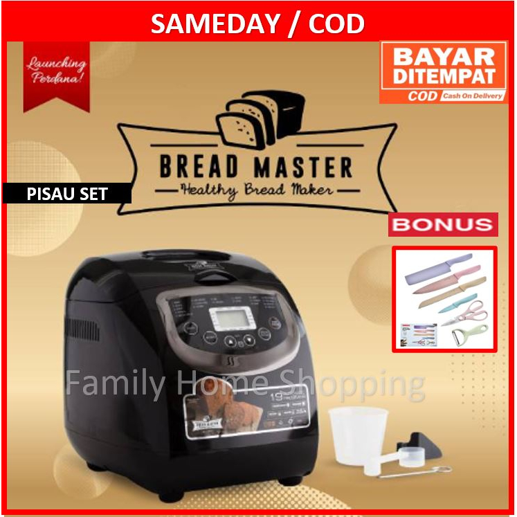 Jual BREADMASTER MULTIPRO - Pembuat Roti Sekali sentuh Bread Master ...