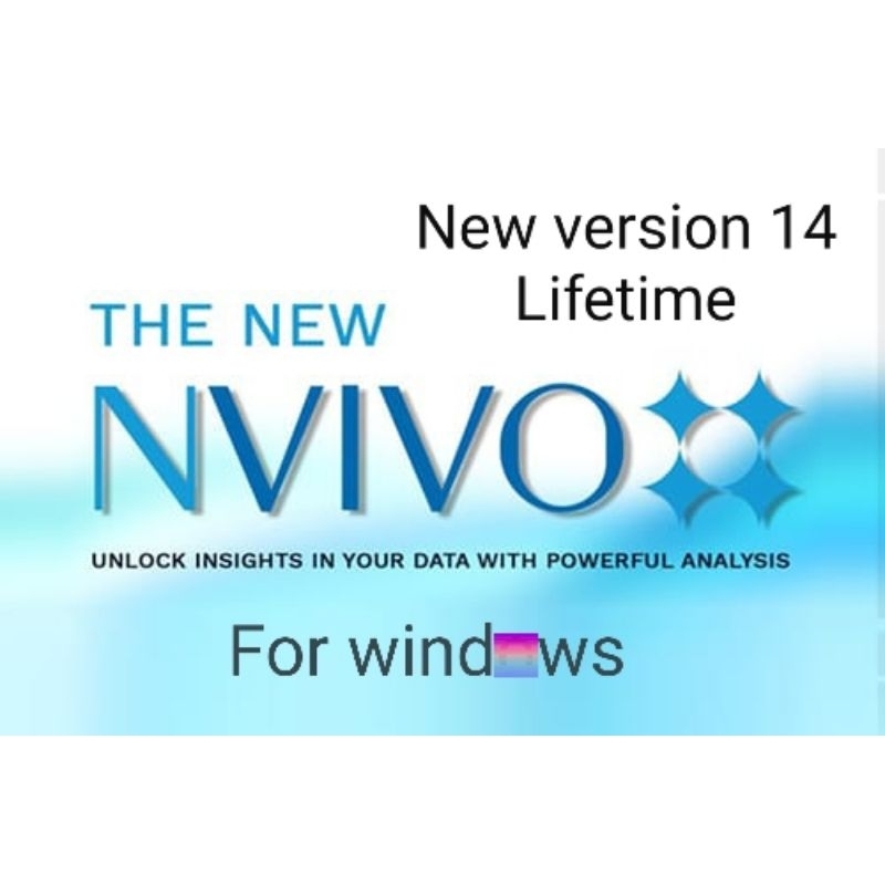 Jual NVIVO 14 VERSI TERBARU LIFETIME FOR WINDWS | Shopee Indonesia