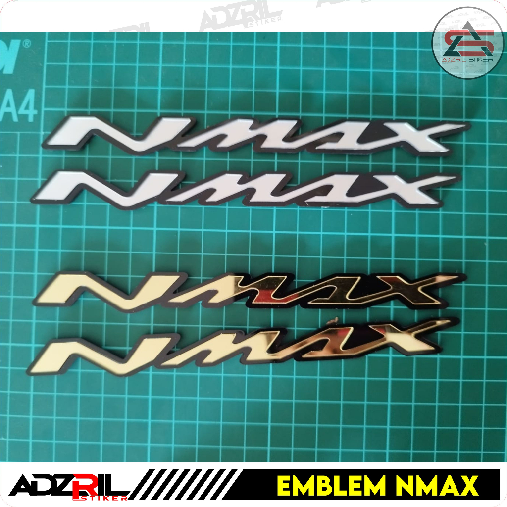 Jual STICKER EMBLEM AKRILIK 3D YAMAHA NMAX /EMBLEM AKRILIK NMAX 3D ...