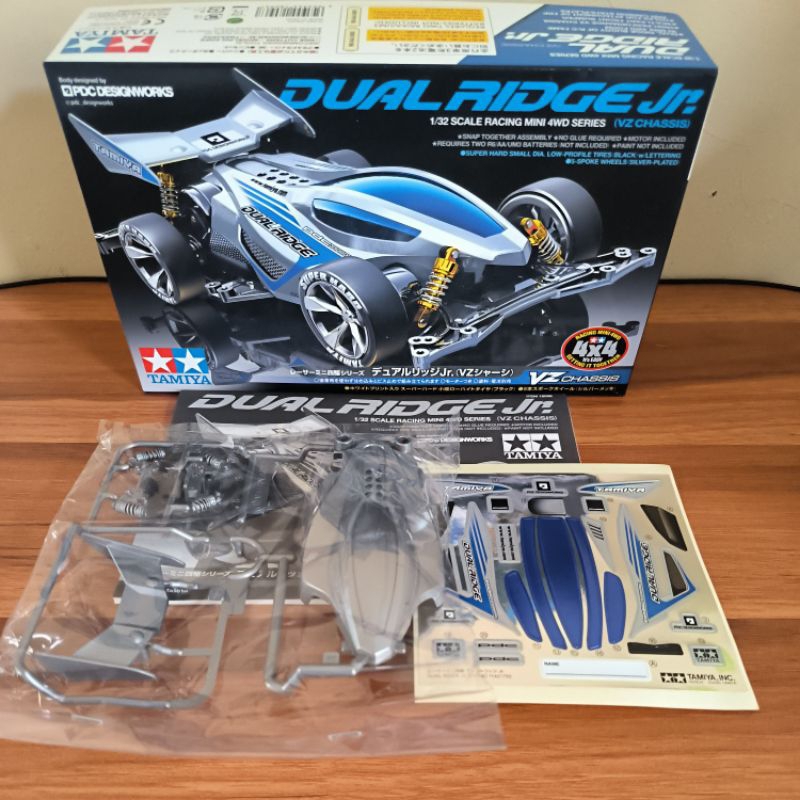 Jual Tamiya 18096 Body Dual Ridge Jr Original + Decal + Box | Shopee ...