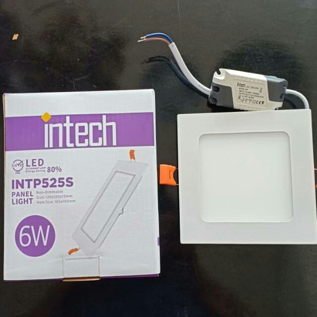 Jual Lampu Downlight LED IN TECH LED Panel 6W Kotak IB - INTP525S INTECH | Shopee Indonesia