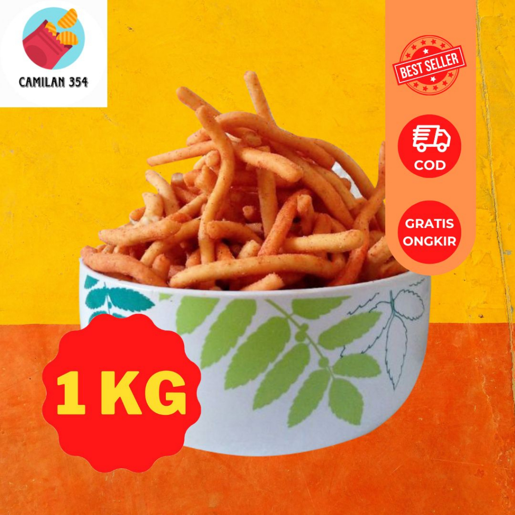 Jual [KILOAN] Stik Bawang Pedas Manis - 1000gr / Garlic Stick Balado ...