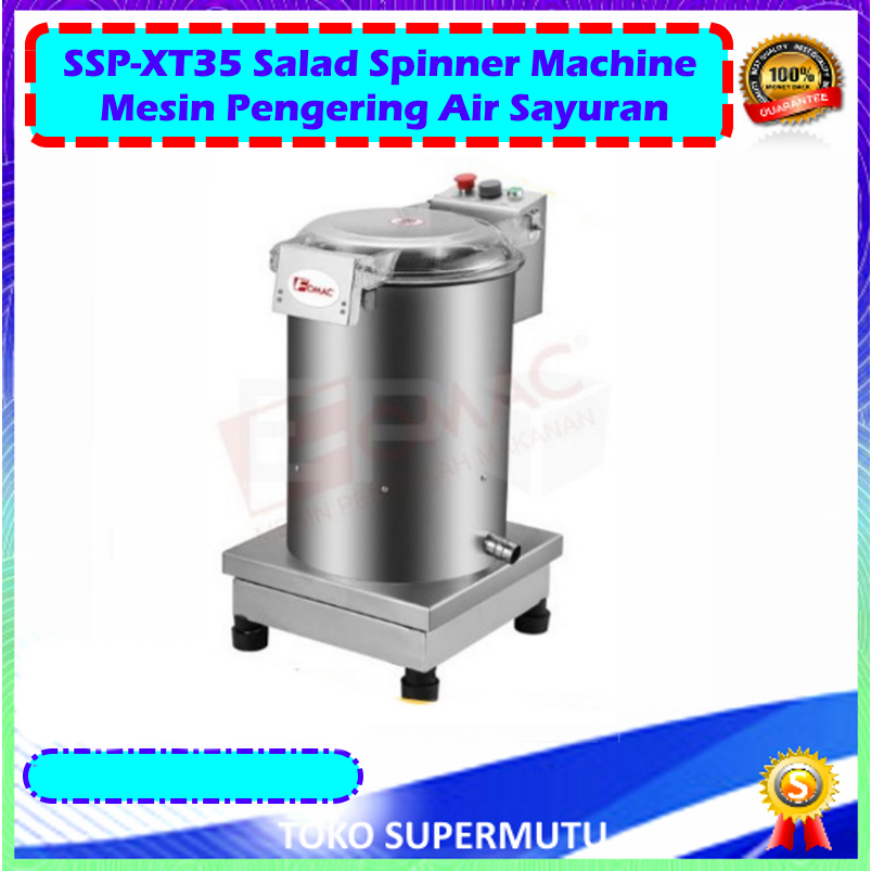Jual Mesin Pengering Air Sayuran SSP-XT35 Salad Spiner Machine | Shopee ...