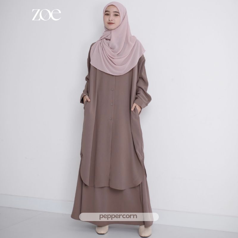 Jual PREMIUM ARUMI SET | Wmcom | Long tunik set rok | One set | Tunik ...