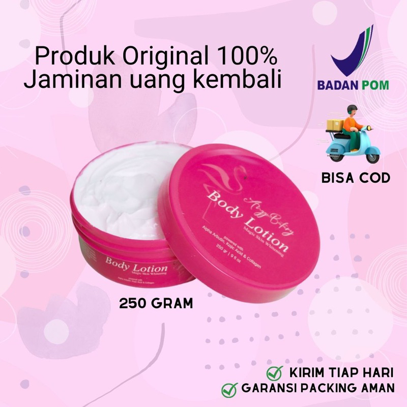 Jual Magic Skin Body Lotion Anggu Batary Product Handbody HB Whitening ...