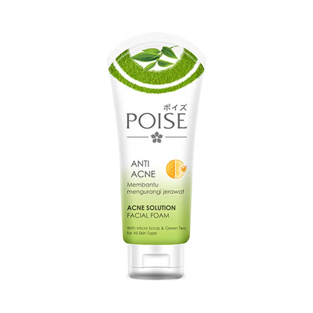Jual Poise Anti Acne Facial Foam 100g | Shopee Indonesia