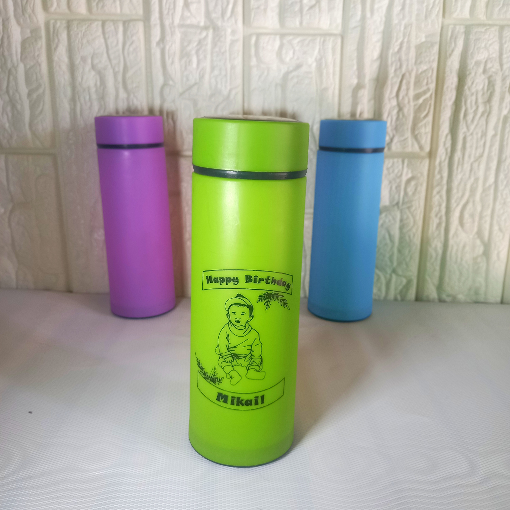 Jual Botol Sablon, MINIM ORDER 30pcs, botol souvenir, botol kaktus ...