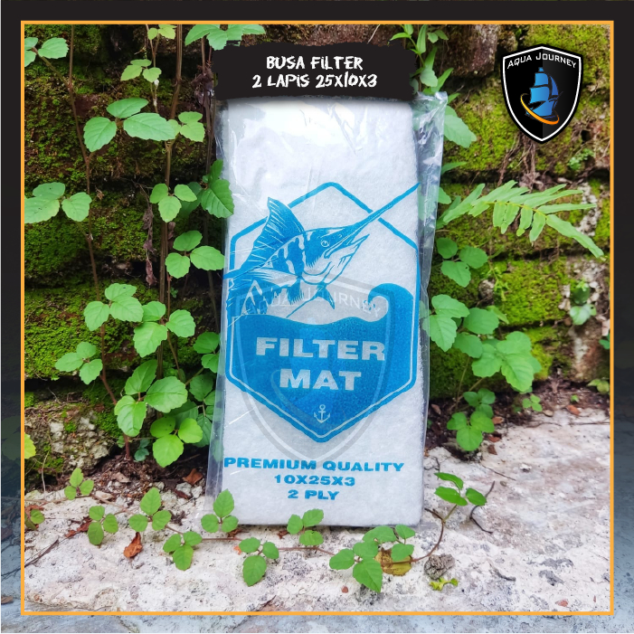 Jual Kapas Filter - Darcon - Busa Sponge Spon Filter Putih 25x10x3 ...