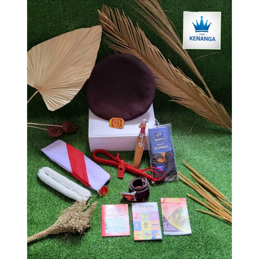 Jual Atribut pramuka Siaga penggalang SD lengkap laki laki perlengkapan ...