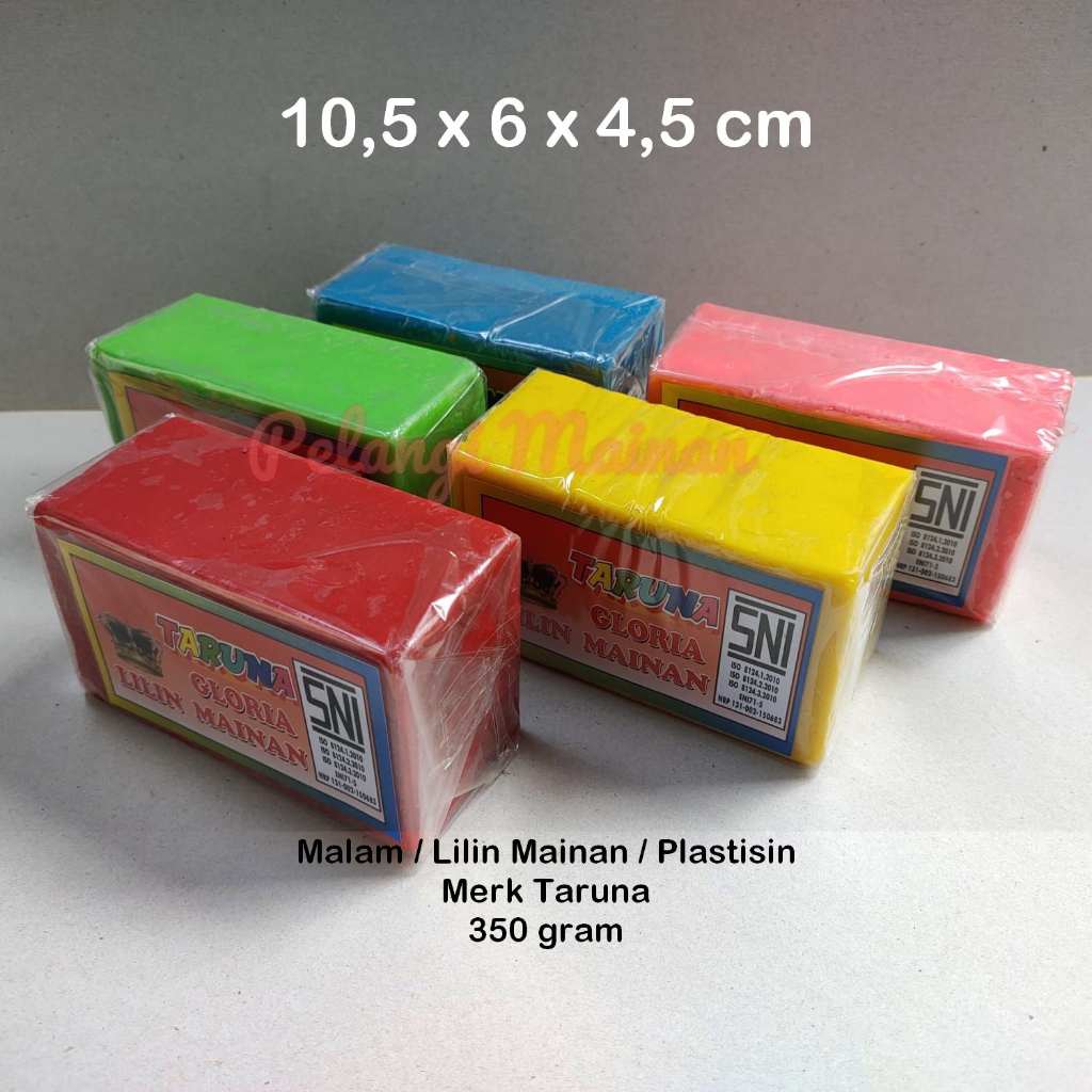 Jual 350gr Lilin Mainan / Plastisin / Malam - Mainan Edukasi - Merk ...