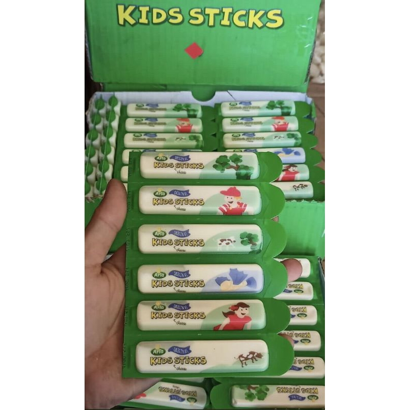 Jual keju sticks arla / keju arla kids / arla cheese sticks | Shopee ...