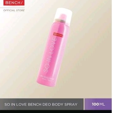 Jual BENCH So In Love Deo Body Spray 100ml | Shopee Indonesia