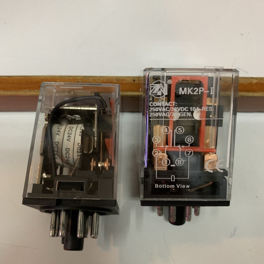 Jual Relay mk2p mk2p-i mk2 24v 24volt 24 v volt merk zn 24vdc dc/Relay ...