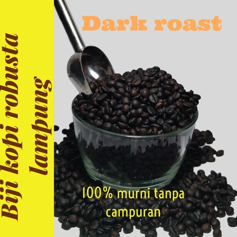 Jual Biji kopi bubuk Kopi ROBUSTA LAMPUNG kopi sangrai 500g | Shopee ...