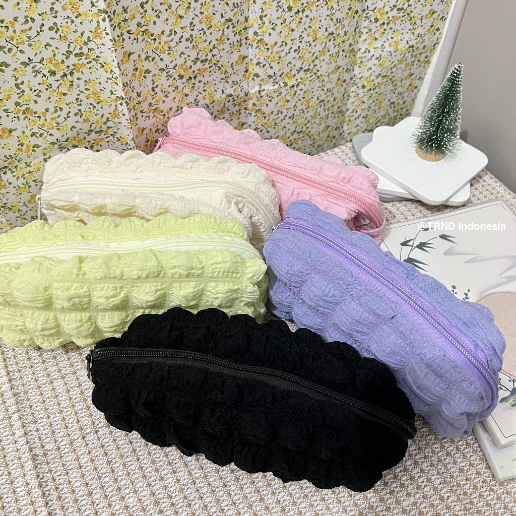 Jual Livia Pouch - Tempat Pensil Lucu Puffy Pouch Make Up Mini PC001 ...