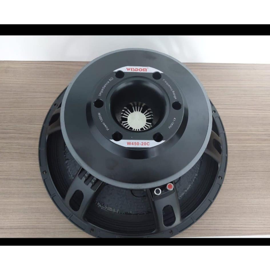 Jual Speaker Wisdom 18 Inchi - W450-20C W450 20C 1000 Watt Original ...