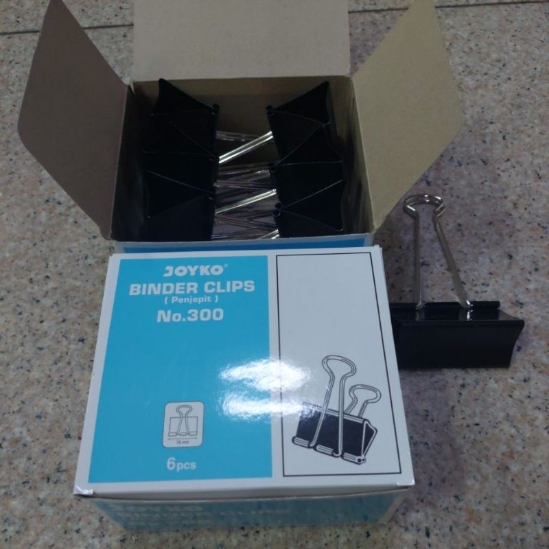 Jual Binder Clip 300 Joyko (Jumbo) | Shopee Indonesia