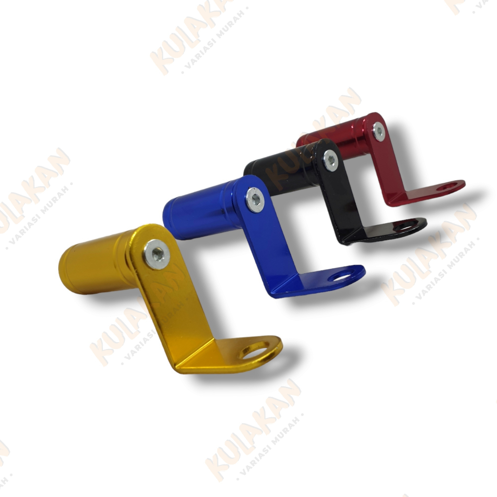 Jual Breket Bracket Spion Dudukan Lampu Tembak Pasang Di Spion Motor ...