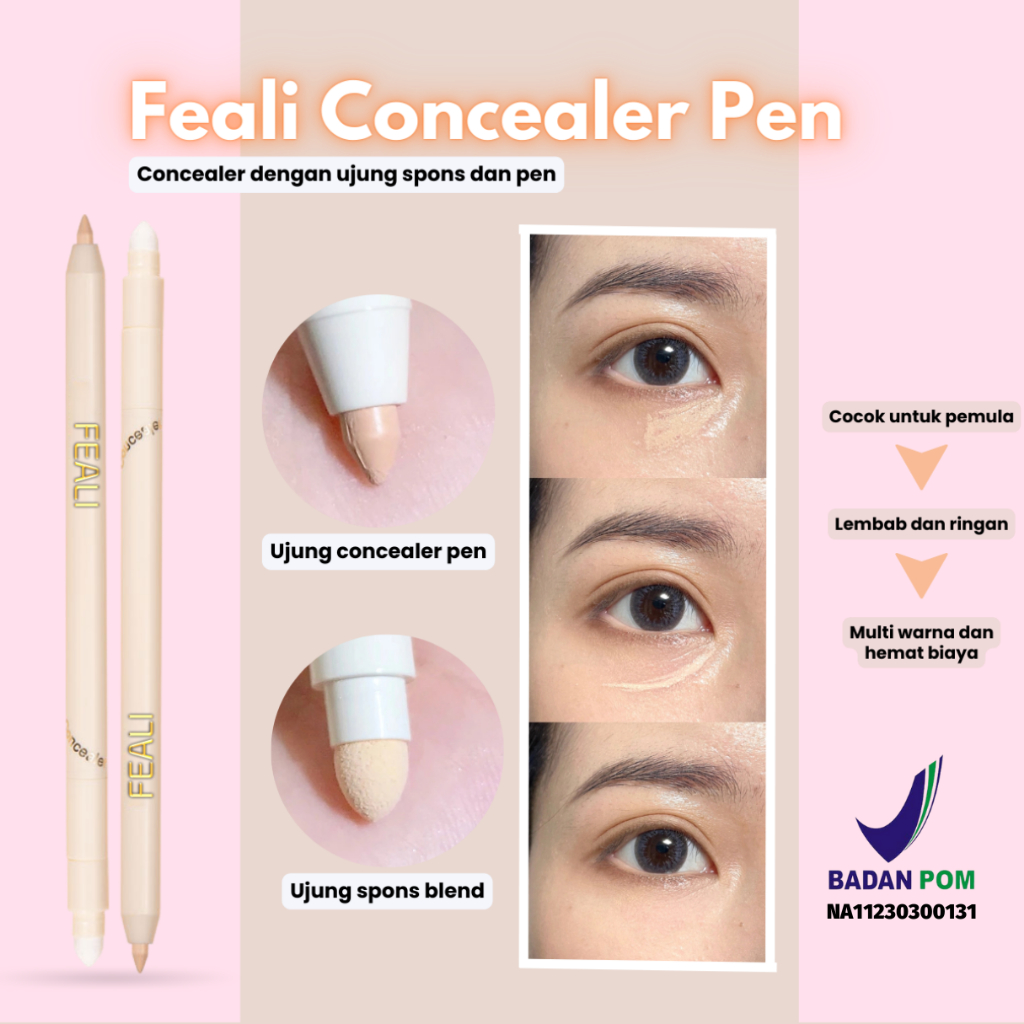 Jual [BPOM] - FEALI Concealer Pen Eye Pensil Concealer Stick Pen Full ...