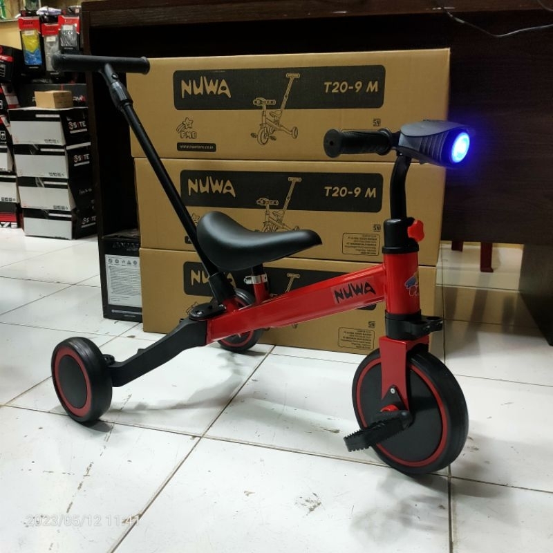 Jual BALANCE BIKE PUSH BIKE 4 IN 1 EXOTIC TIPE ET 709 DAN BRAND PMB NUWA 20-9M 4 IN 1 .TRICYCLE ...