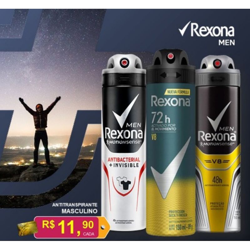Jual REXONA BODY SPRAY MOTIONSENSE ANTI BACTERIAL KEMASAN JUMBO 200ml ...