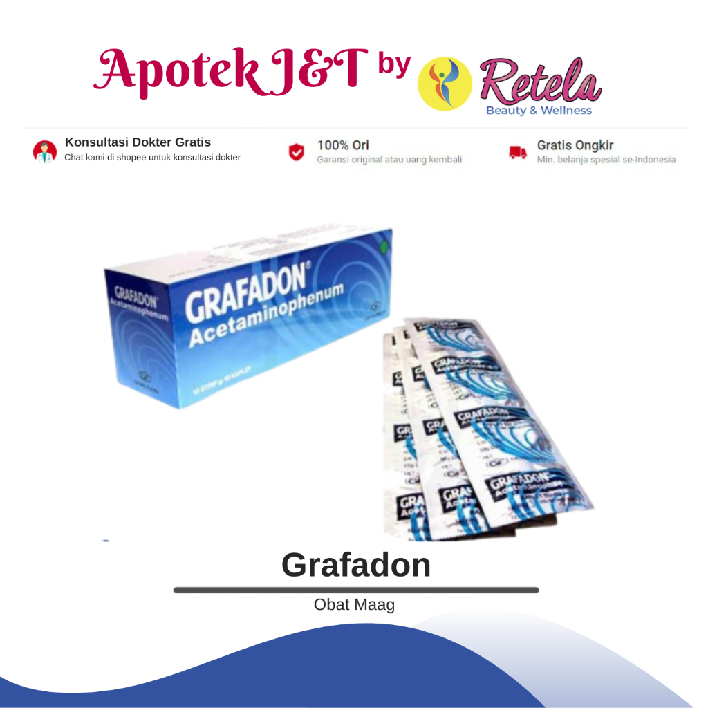 Jual GRAFADON 500MG CAPL 100`S | Shopee Indonesia