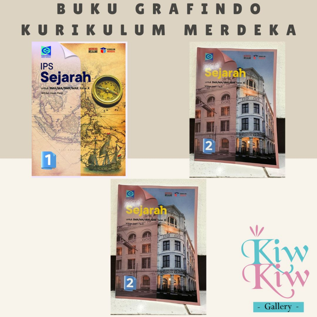 Jual Buku IPS Sejarah Kelas 10, 11, 12 SMA/MA Kurikulum Merdeka - Grafindo | Shopee Indonesia