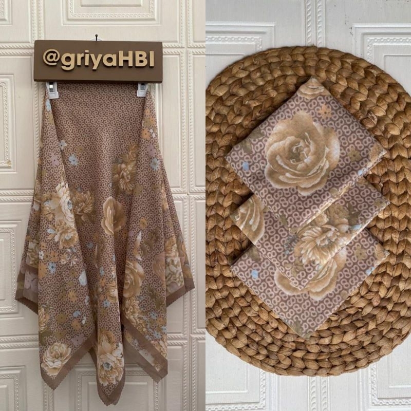 Jual voal motif series bunga | jilbab segi empat voal | hijab voal ...