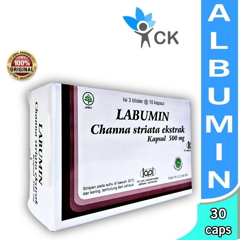 Jual LABUMIN BOX ISI 30 KAPSUL suplemen albumin | Shopee Indonesia