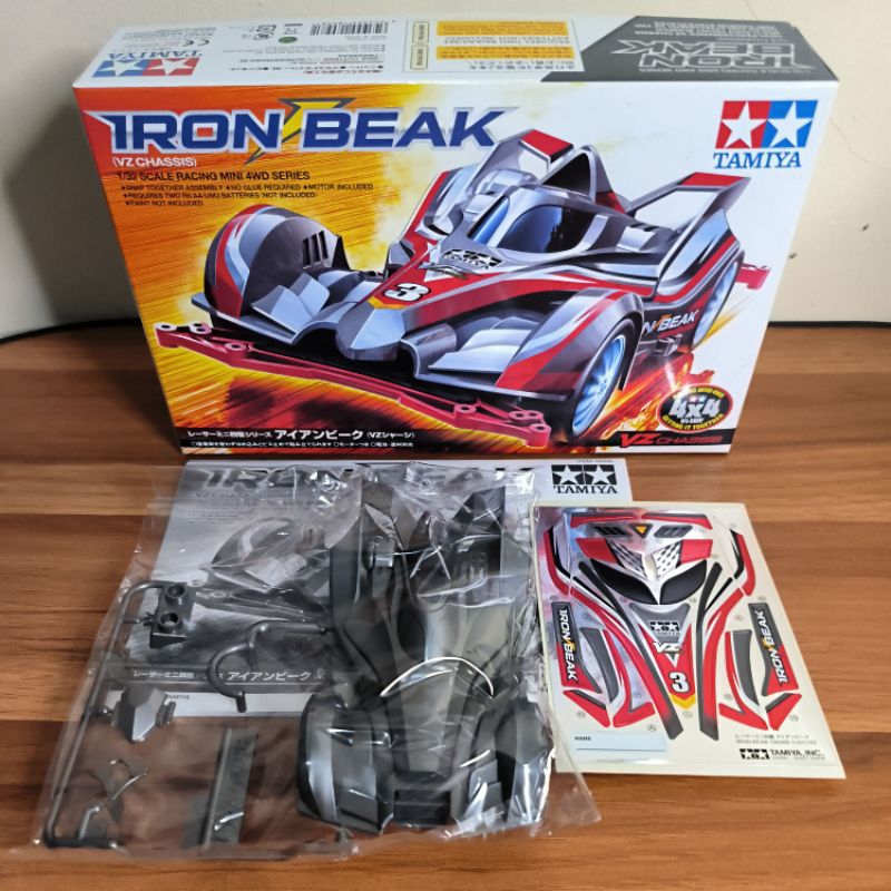 Jual Tamiya 18098 Body Iron Beak Original + Decal + Box | Shopee Indonesia