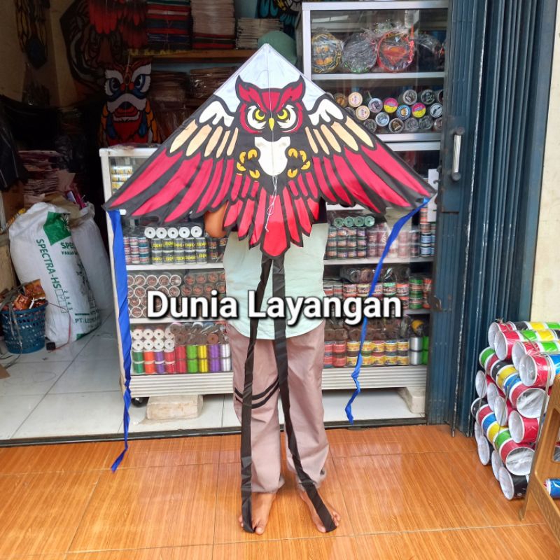Jual LAYANGAN HIAS KAIN PARASUT KALONG/LOWO/KELELAWAR KUPU KUPU LEBAH ...