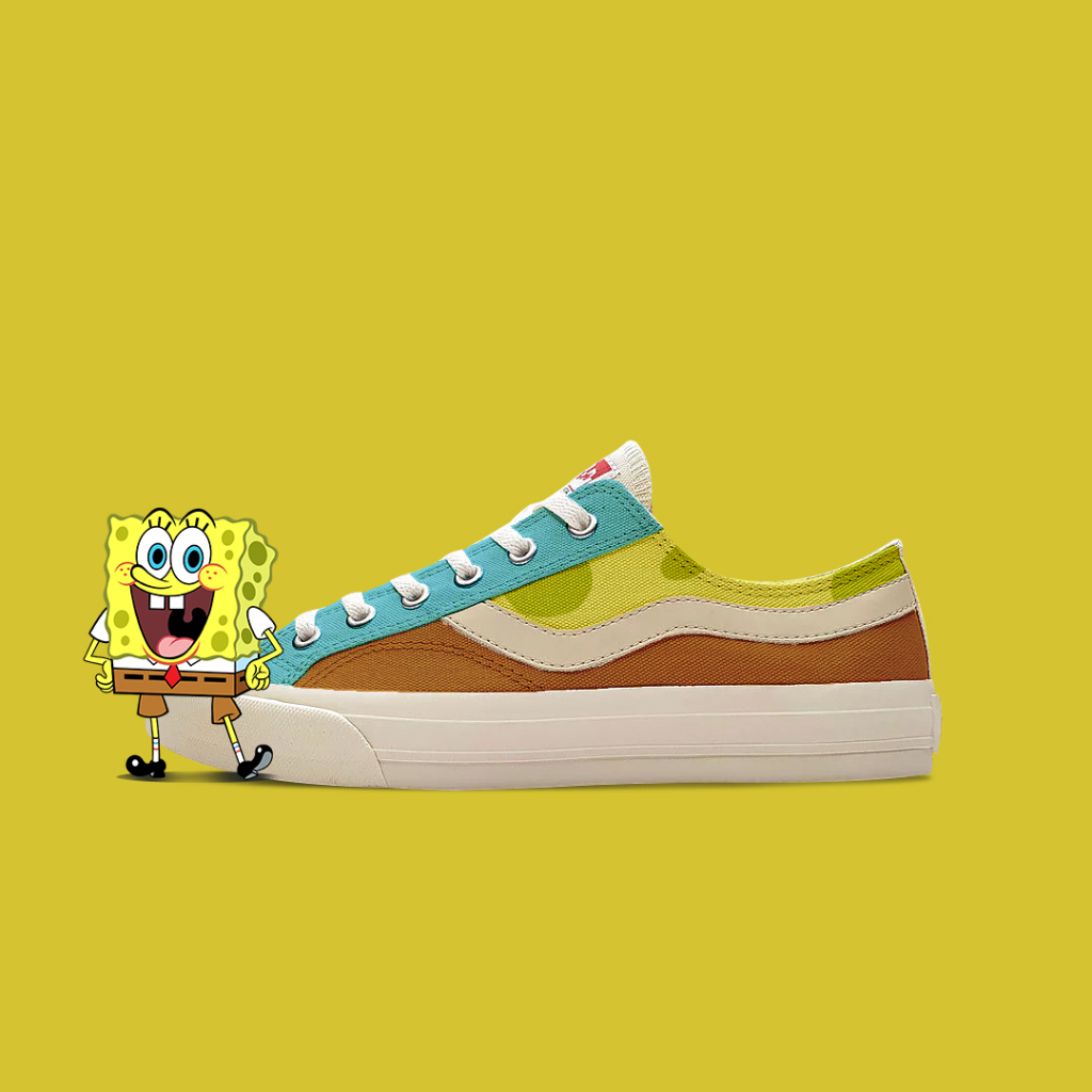 Jual SEPATU VENTELA SPONGEBOB SQUAD TIM CUSTOMIZE | Shopee Indonesia