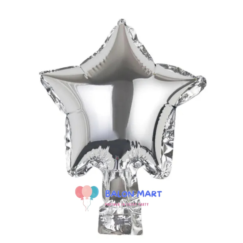Jual Balon Foil Bintang / Star 5 Inch ( 12,5 cm ) | Shopee Indonesia