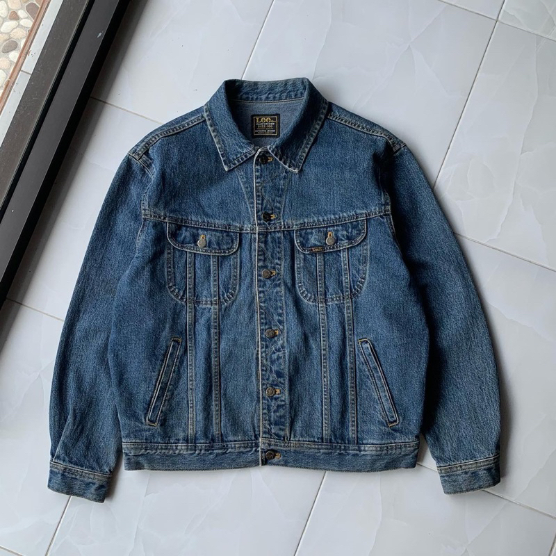 Jual LEE RIDERS TRUCKER DENIM JACKET | Shopee Indonesia