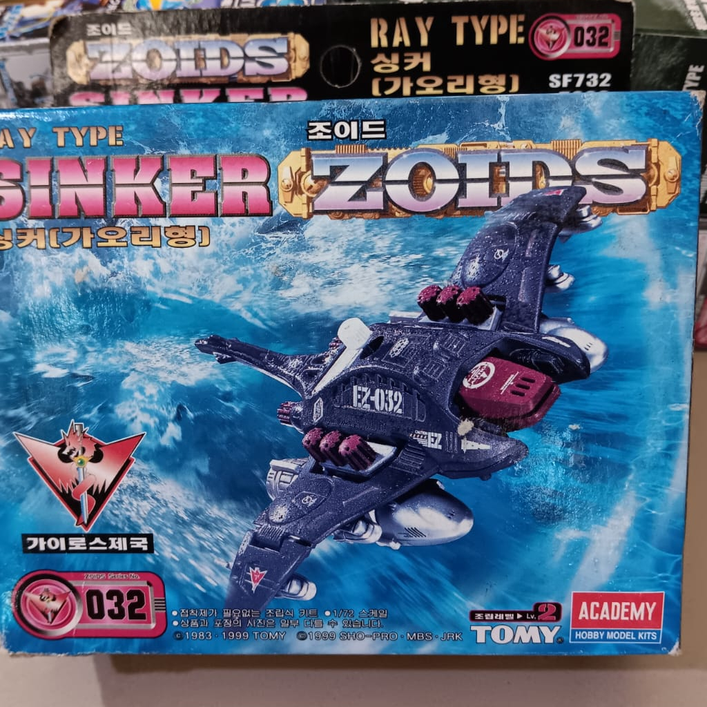 Jual ZOIDS - Takara Tomy SINKER Side Of Empire RAY Type 032 LV.2 ...