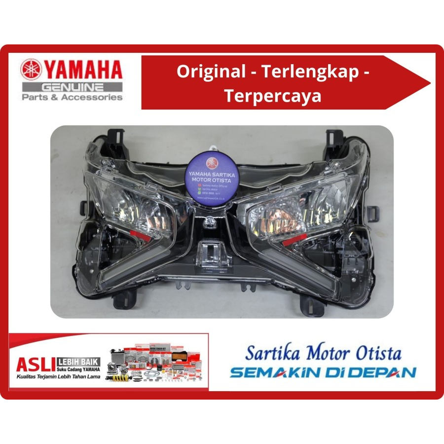Jual Original Headlight Assy (BKA1) Yamaha Xmax New Connected | Shopee ...