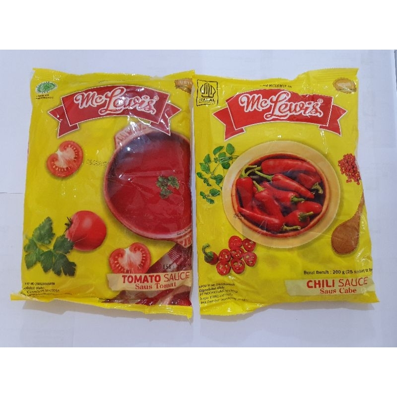 Jual Mc Lewis Saos sachet (25 sachet x 8g) | Shopee Indonesia