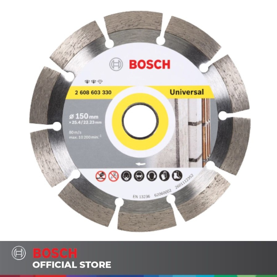 Jual Bosch Diamond Wheel Universal 6" /150 mm (330) | Shopee Indonesia
