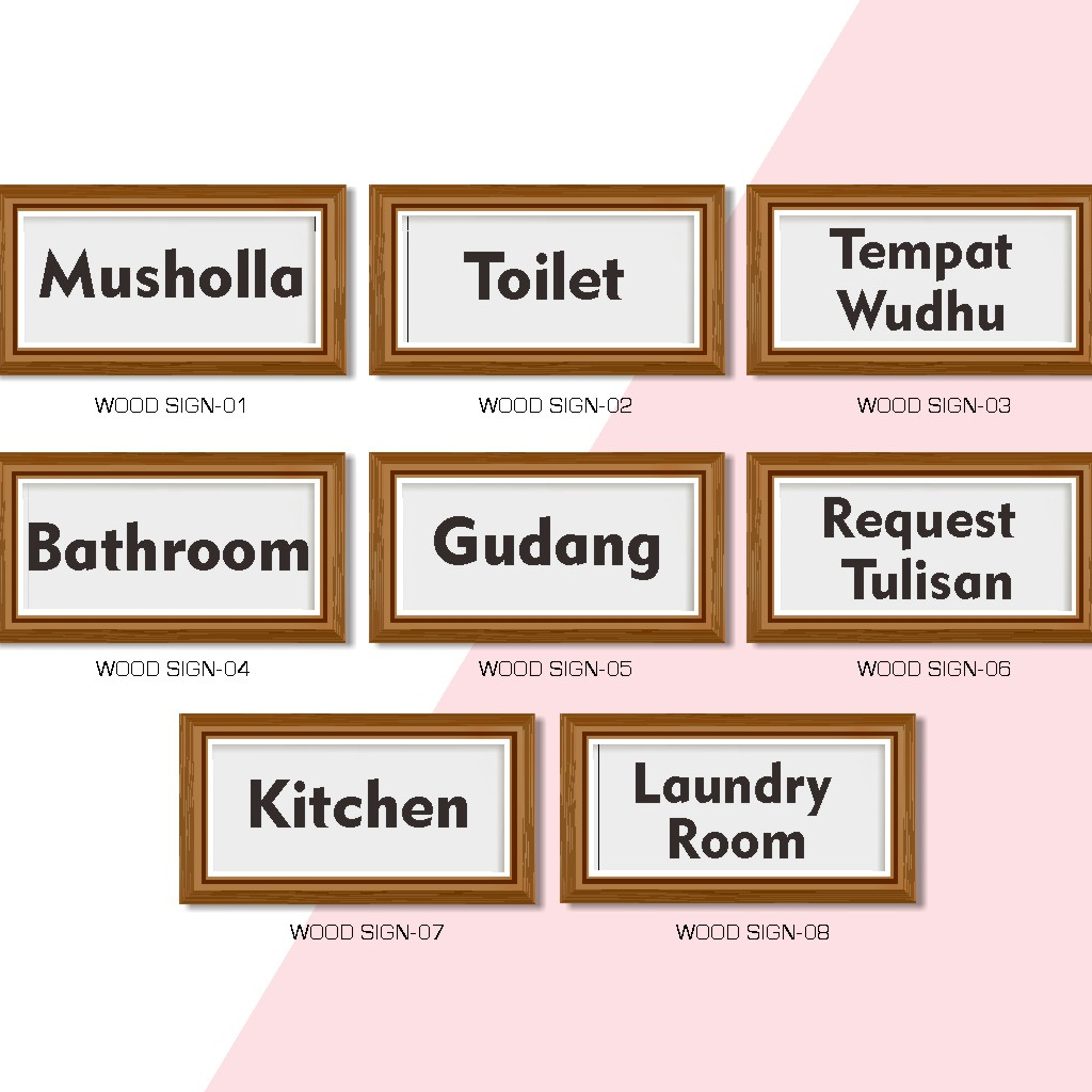 Jual Prima Shabby Craft Hiasan Pajangan Dekorasi Dinding Poster Kayu Wall Decor Wood Sign ...