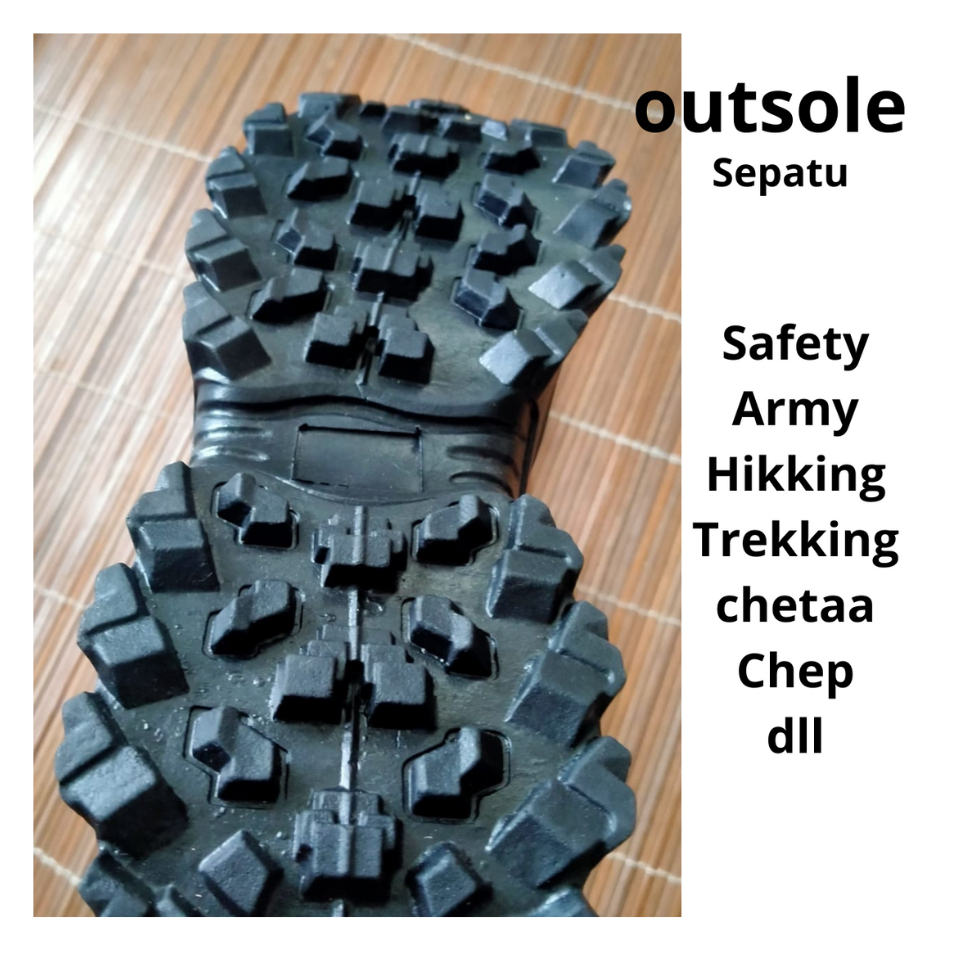 Jual Sol sepatu safety pria sol sepatu hikking trekking gunung taktikal ...