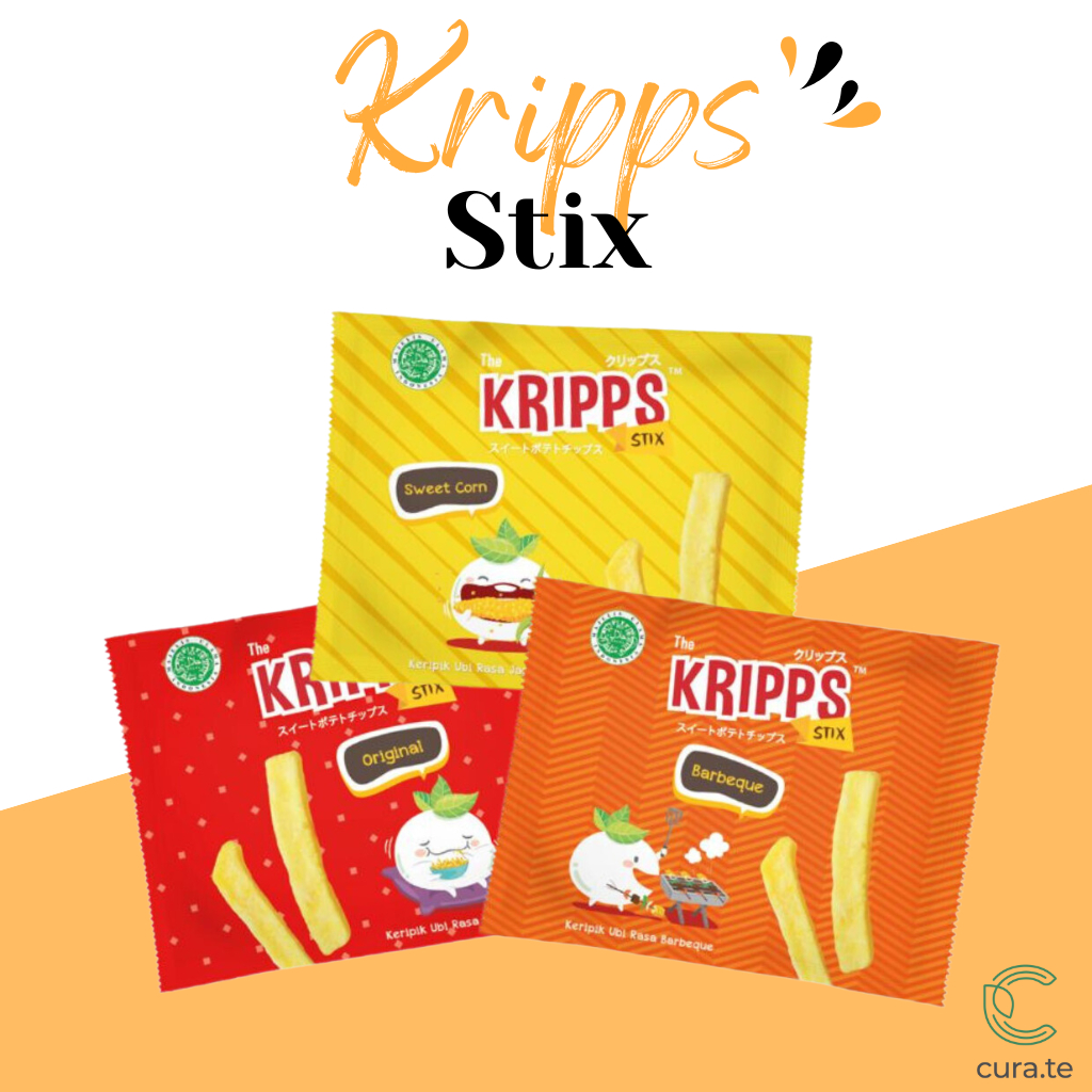 Jual THE KRIPPS STIX KERIPIK UBI 17GR | KRIPIK HEALTHY VEGAN SNACK ...