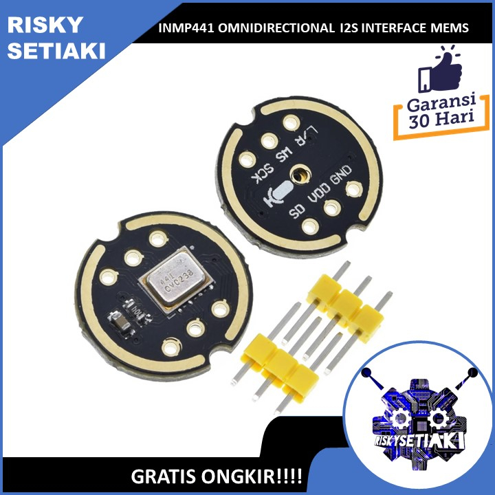 Jual Inmp441 Omnidirectional I2s Interface Mems Microphone Sensor Module Shopee Indonesia 3523