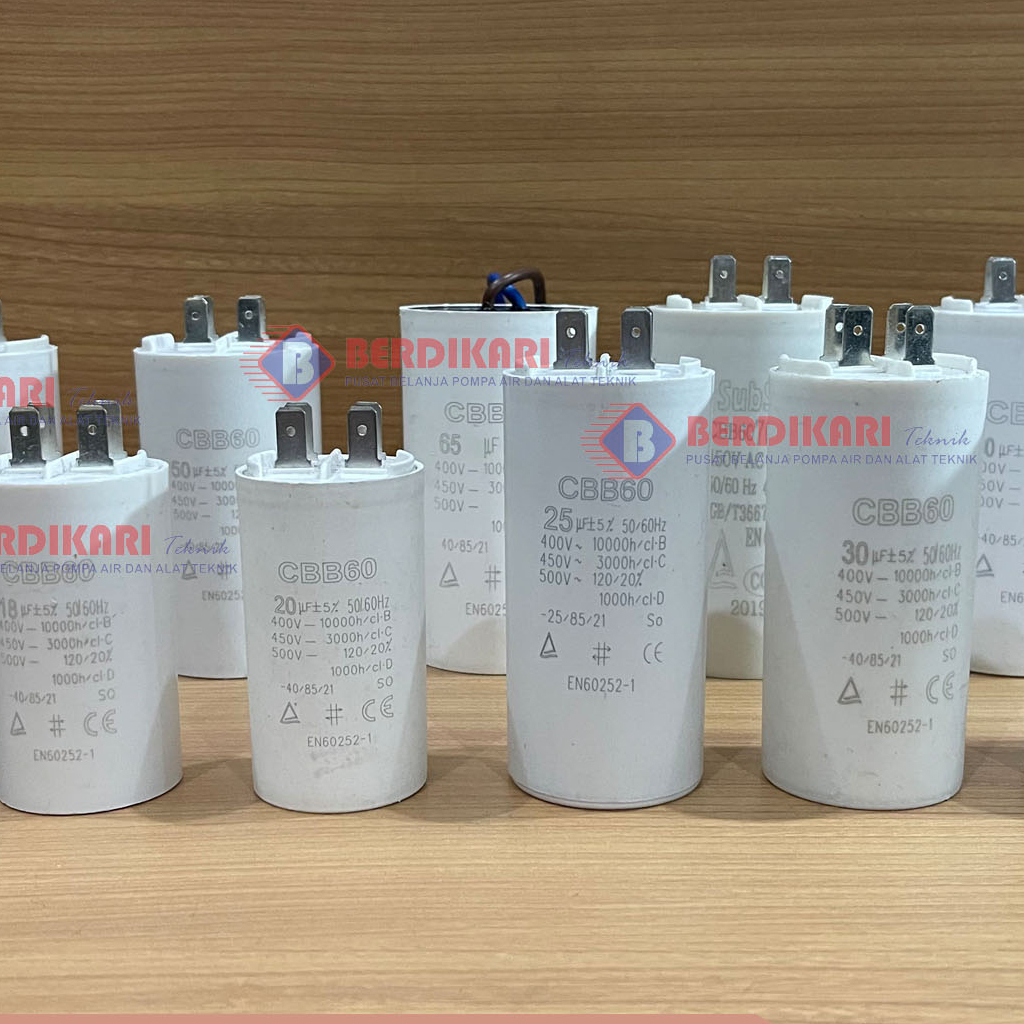 Jual Kapasitor Capasitor Pompa Satelit Sibel Submersible Inoto Bulat Colok CBB60 CBB 60 4 pin 12 ...