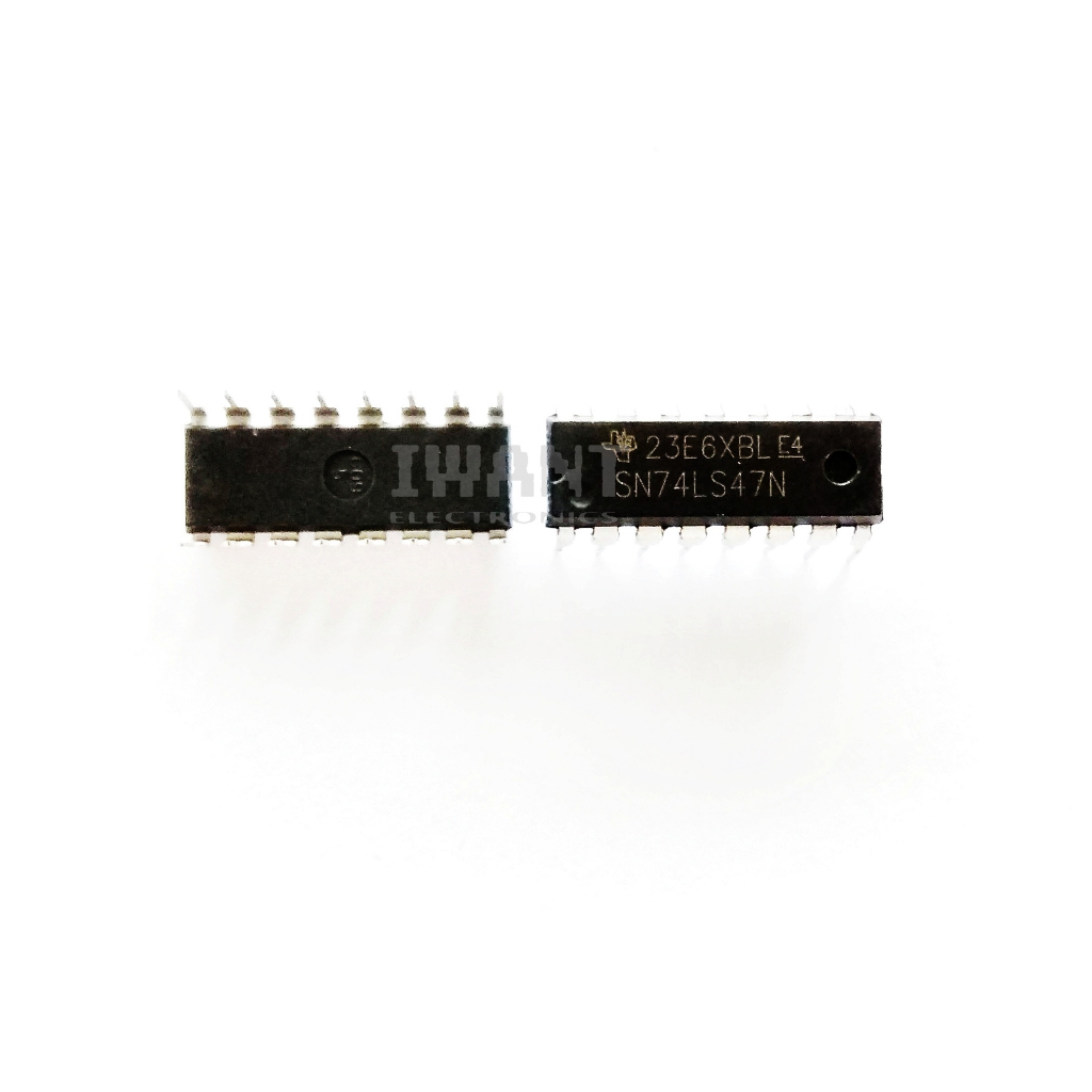 Jual 74LS47 IC SN74LS47N 7447 IC 74 LS47 II | Shopee Indonesia